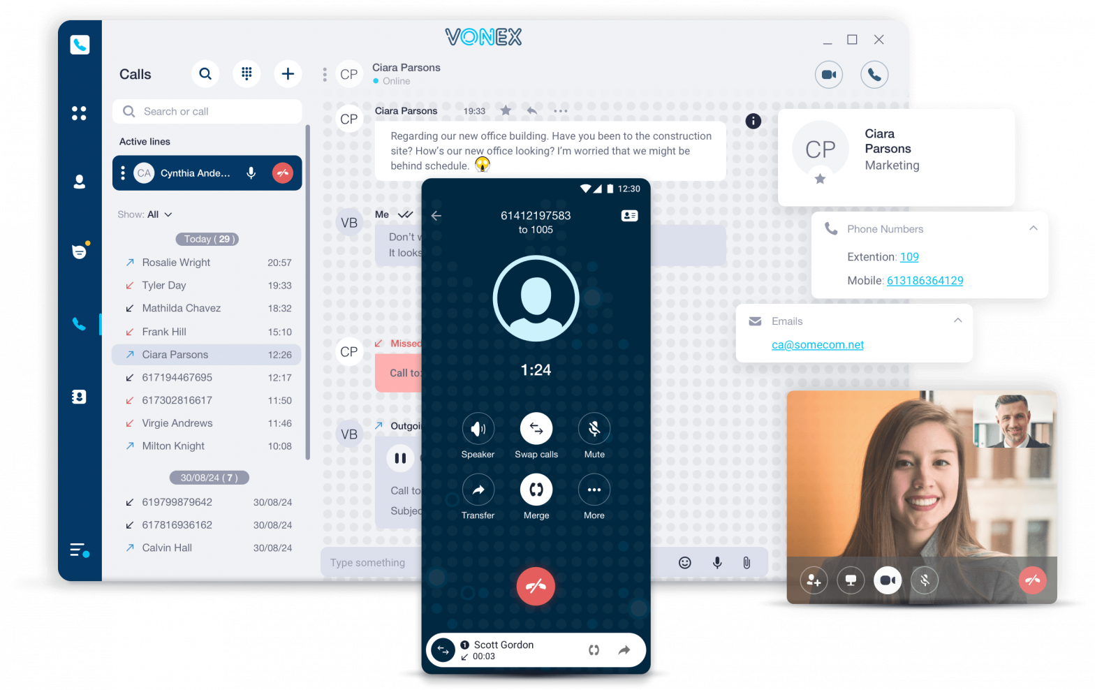 Business Softphone - Your Office Phone, Anywhere | Vonex